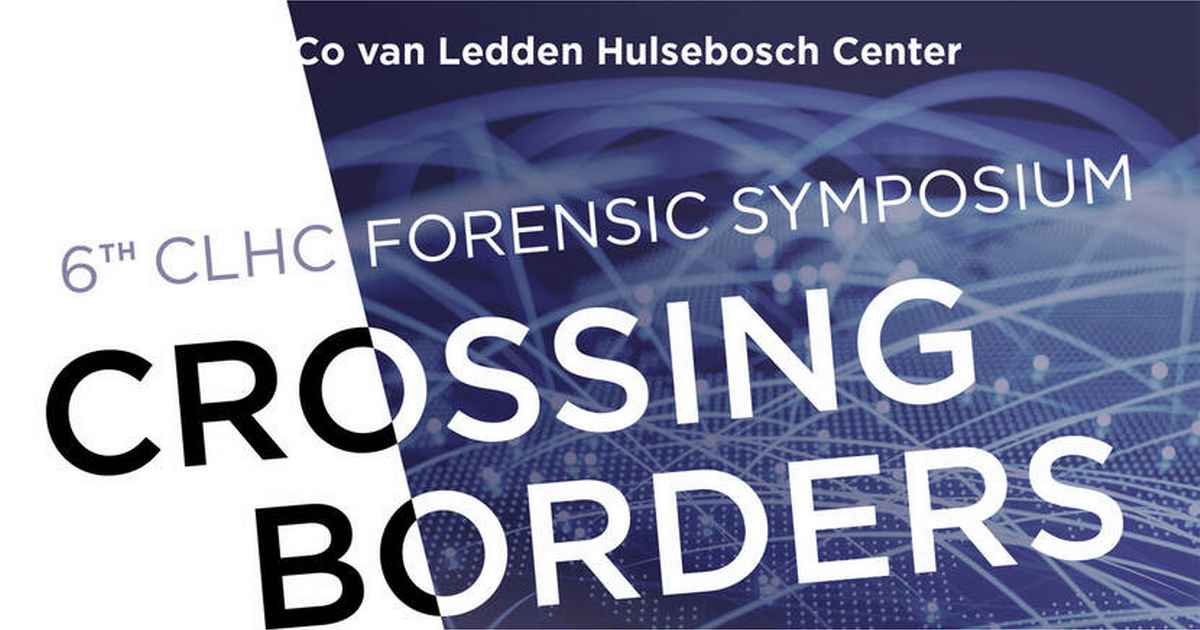 Online lecture series Crossing Forensic Borders highly successful ...